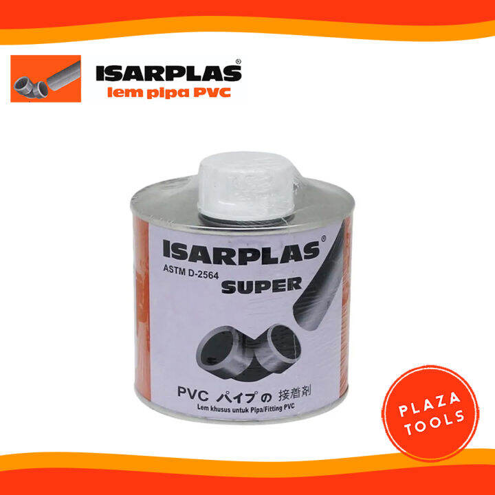 Lem Pipa PVC 600 Gram ISARPLAS Paralon Glue 600gr | Lazada Indonesia