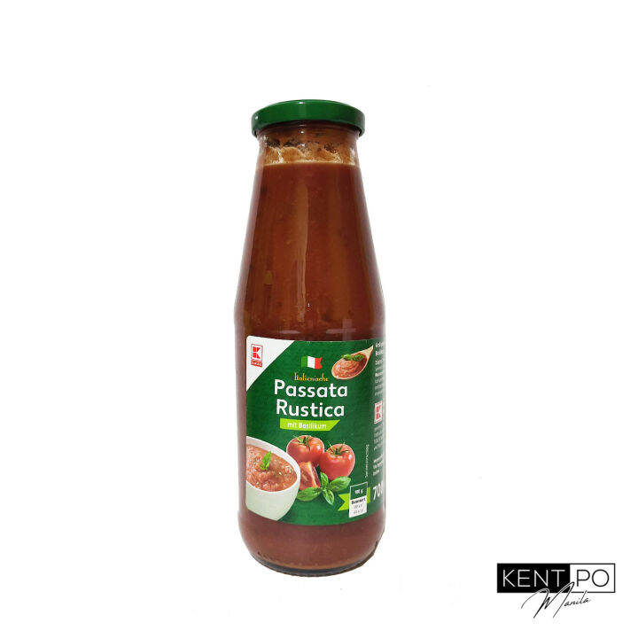 PASSATA RUSTIC TOMATO PUREE IMPORTED K CLASSIC ITALIAN STYLE PASSATA ...