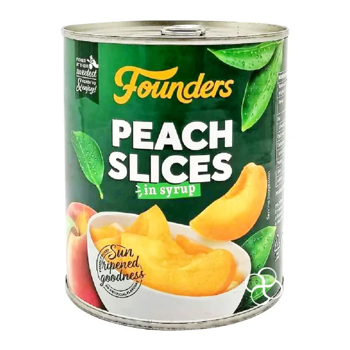 Founders Peach Slices in Syrup 825g | Lazada PH