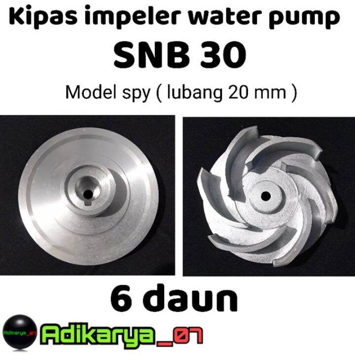 Kipas impeler impeller water pump alkon pompa sedot air irigasi sawah 3 inch SNB 30 / 3 ...