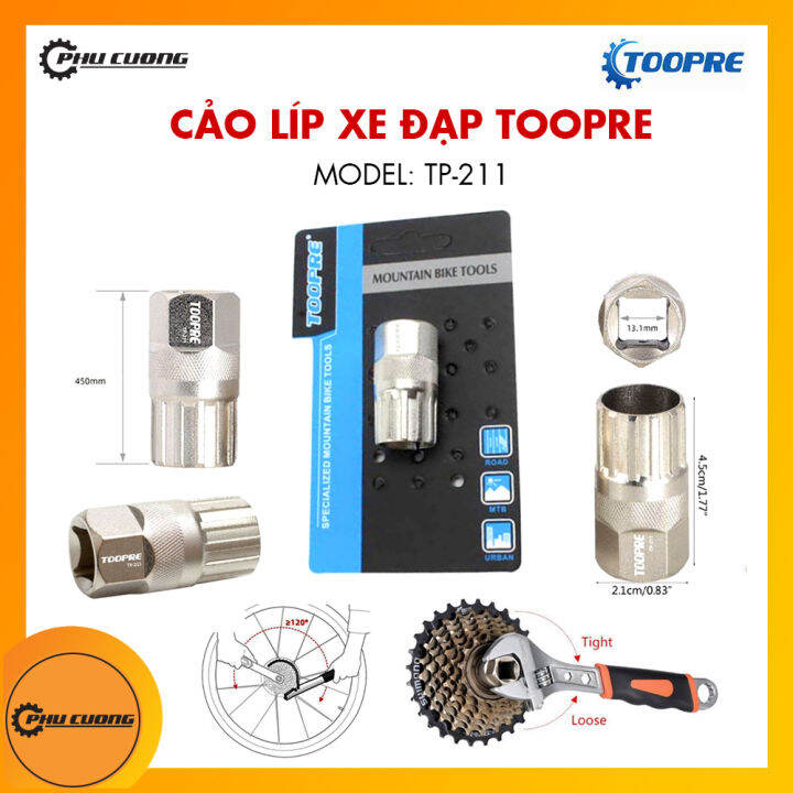 Cảo Tháo Líp Vặn Xe Đạp Đa Năng TOOPRE | Lazada.vn