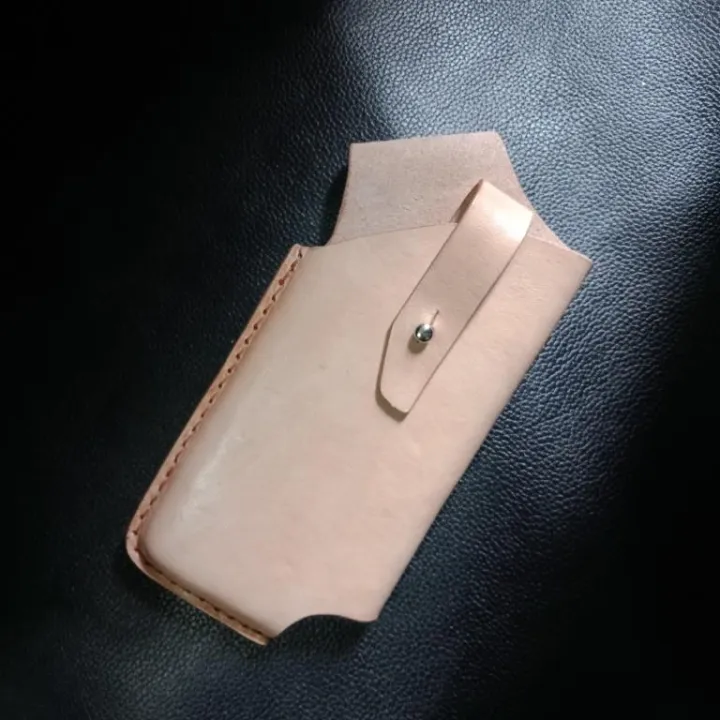 Casing hp kulit vegtan pinggang posisi miring | Lazada Indonesia