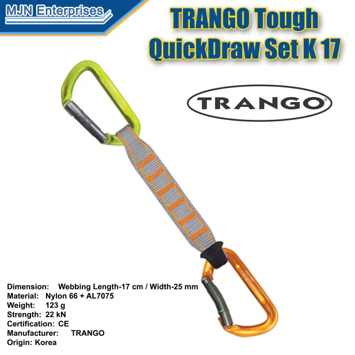 Trango Tough QuickDraw Set K 17 TAG-TSK-17 | Lazada PH