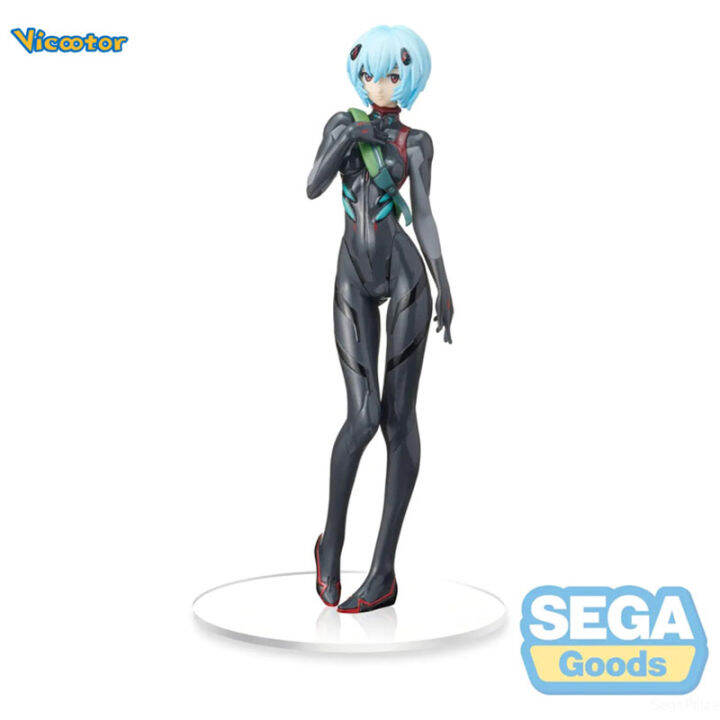 Vicotor Original Ayanami Rei อะนิเมะ Action Figure Eva สีดำ Combat Suit ...