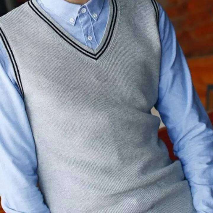ROMPI RAJUT PRIA/VEST ROMPI PRIA | Lazada Indonesia