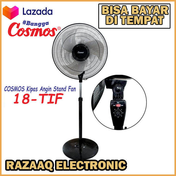 Cosmos 18-TIF Kipas Angin Berdiri Stand Fan Tornado Besi 18 Inch ...