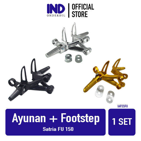 Ayunan Footstep Belakang Satria FU 150 Besi Barstep Foot Bar Step ...