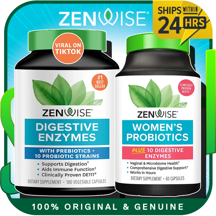 Zenwise Probiotic Digestive Multi Enzymes | Women's Probiotics l Joint Support | Lazada
