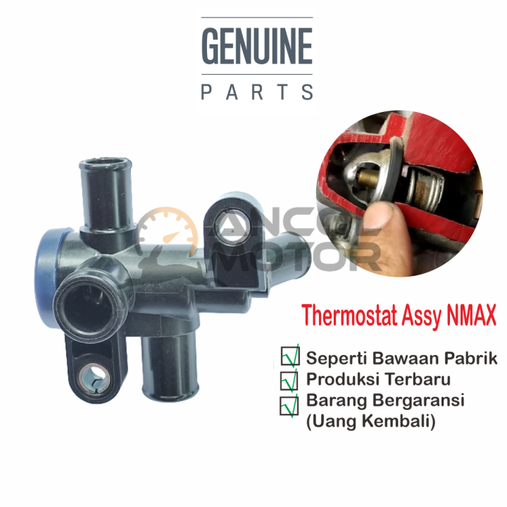 Thermostat Assy Anti Overheat Suhu Radiator NMAX 2DP Yamaha | Lazada ...