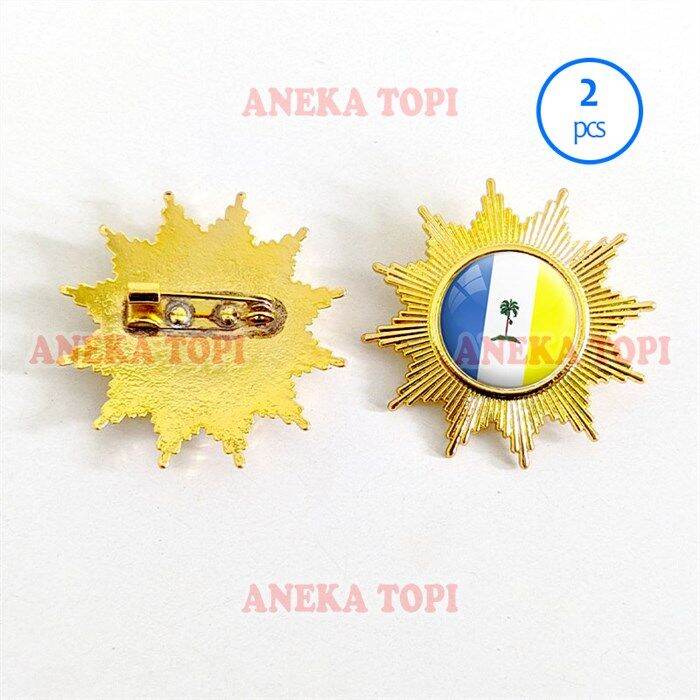 Collar Pin Pulau Pinang Flag of State All Model Bros Pulau Pinang Badge ...