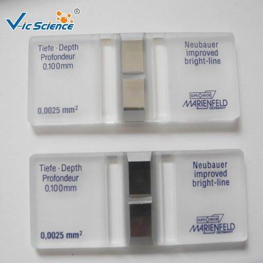 เลนส์กล้อง DSLR Cell Counting Chamber (Hemocytometer) สไลด์นับเซลล์ ...