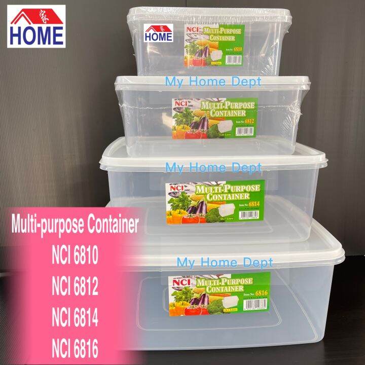 NCI Transparent Multipurpose Storage Box/ Storage Container / Storage ...