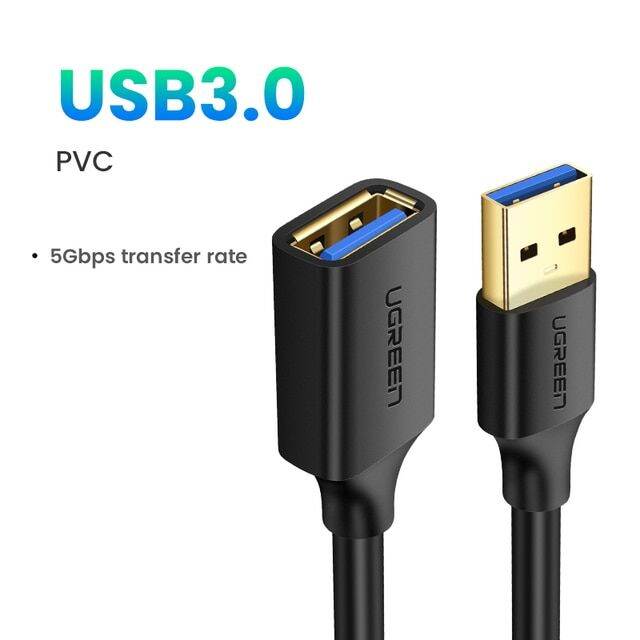 Ugreen Usb Extension Cable Usb 3.0 Cable For 3.0 Cord Tv 2.0 Smart ...