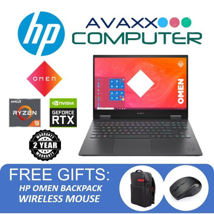 HP OMEN 15-En1006AX 15.6'' QHD 165Hz Gaming Laptop Mica Silver ( Ryzen ...