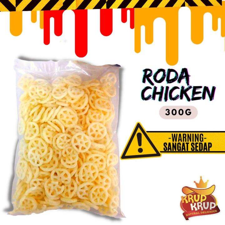 RODA CHICKEN 300G - KRUP KRUP VIRAL KEROPOK KEREPEK krupkrup | Lazada