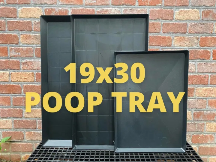Poop Tray 19x30 inches, Poop tray for pets, dog, rabbit, dog cage, etc ...