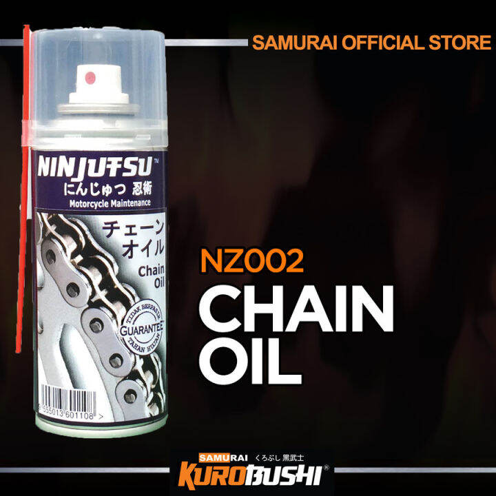 Samurai Paint Ninjutsu Chain Oil (CHAIN LUBE) NZ002 | Lazada Indonesia