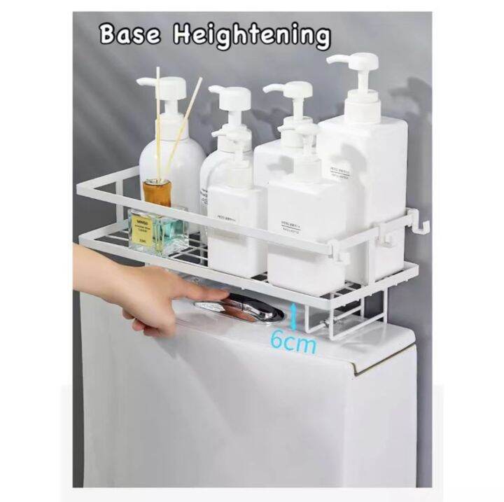 🇲🇾🐸Bathroom Toilet Storage Organisation Toiletries Rack Toilet Supplies ...