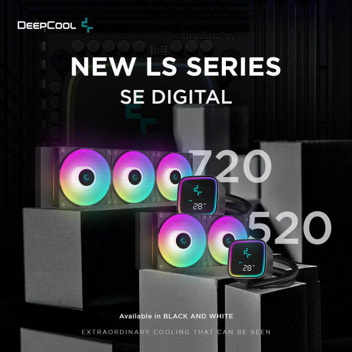 # DeepCool [LS520 SE DIGITAL / LS720 SE DIGITAL] ARGB AIO Liquid CPU ...