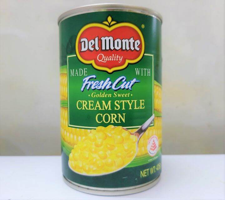 Hộp 425g BẮp Kem ĐÓng HỘp Thailand Del Monte Cream Style Corn Halal Ttdt Lazadavn