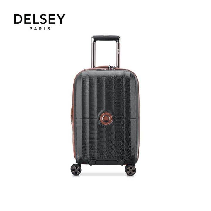 DELSEY ST TROPEZ BLACK 55 CM LUGGAGE | Lazada PH