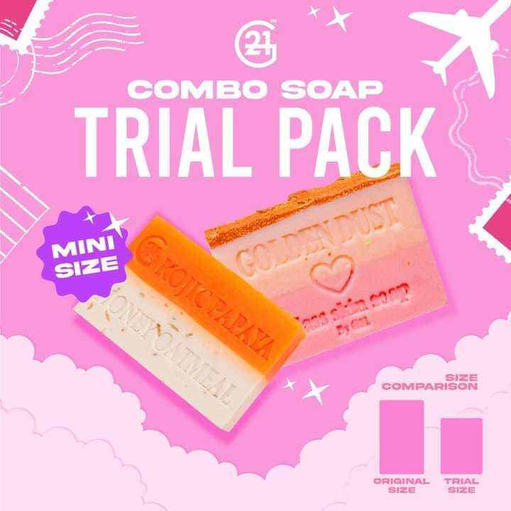 【WITH FREEBIES】G21 Mini Soaps in Trial Pack 60g | Duo Soap | Golden ...