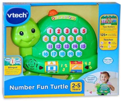 VTECH: Number Fun Turtle (2 - 5 years old) - 10% OFF!! | Lazada