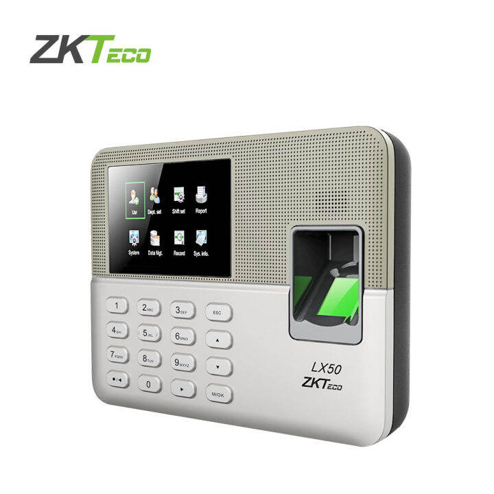 ZKTeco Biometrics Fingerprint Time Attendance Machine Household Security Systems Bundy Clock ...