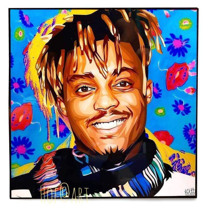 Juice WRLD จูซ เวิลด์ แร็ปเปอร์ Rapper Hiphop ฮิปฮอป รูปภาพ ติดผนัง pop ...