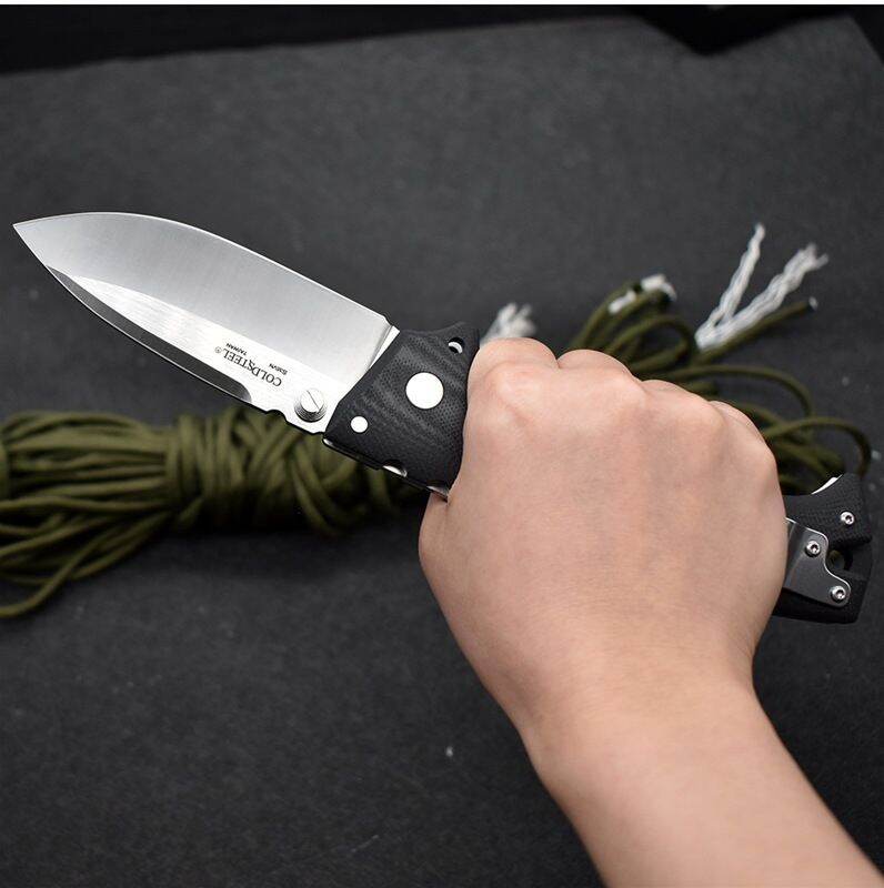 AD10 Cold Steel Folding Tool Outdoor Camping Practical High Hardness ...