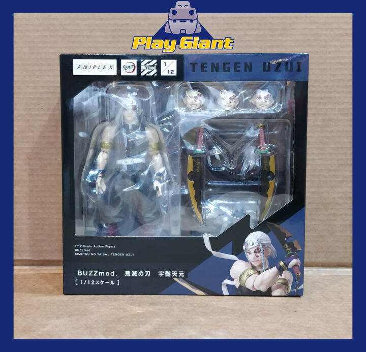 Aniplex BUZZmod Tengen Uzui Demon Slayer (Kimetsu no Yaiba) 1/12 Scale ...