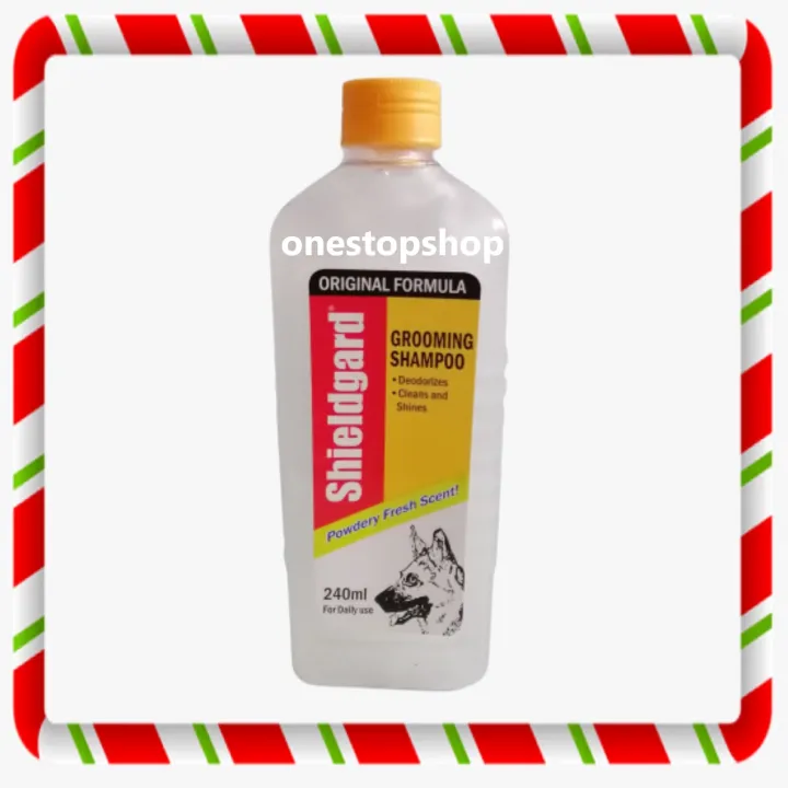 Shieldgard Dog Grooming Shampoo Original Formula Powdery Fresh Scent ...