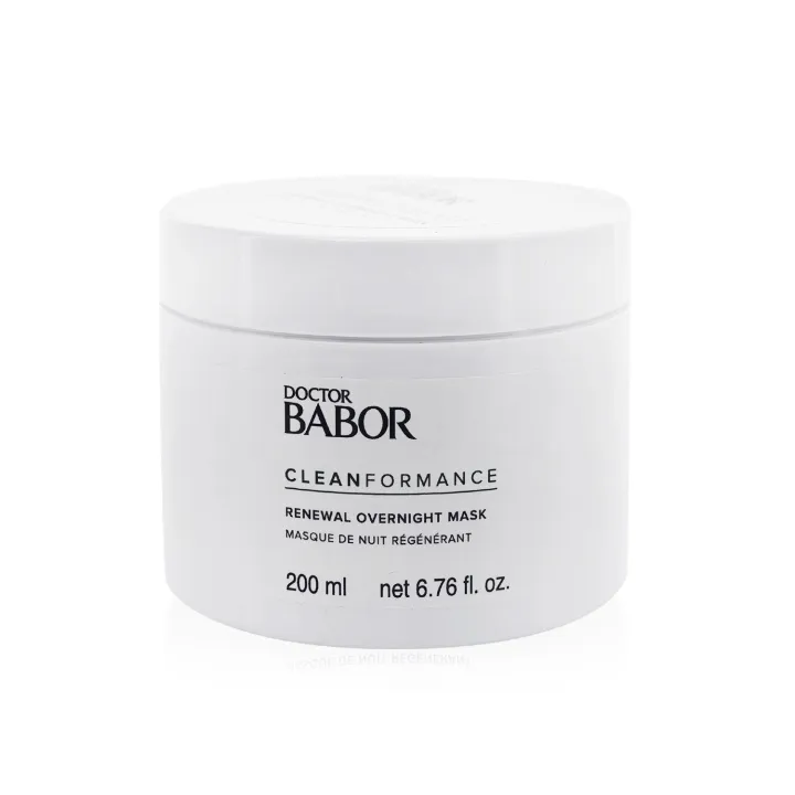BABOR - Doctor Babor Clean Formance Renewal Overnight Mask (Salon Size ...