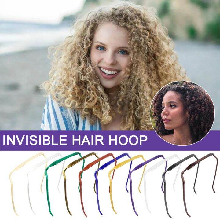🔥C.three Invisible Hair Hoop For Curly Thick Hair Hairstyle Fixator ...