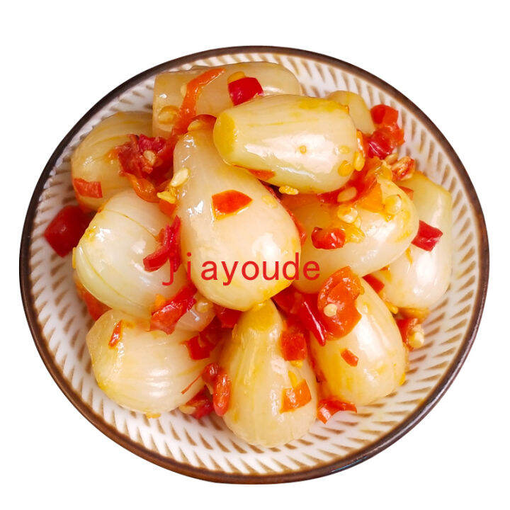 Chopped Pepper, Hot and Sour Scallion Head, Sour Scallion Head, Pickled ...