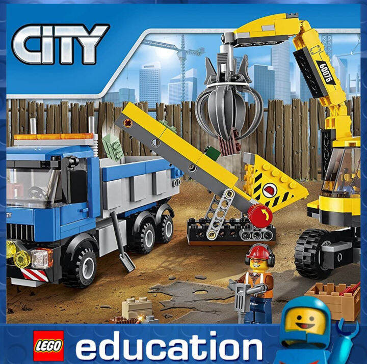 LEGO City Demolition Excavator and Truck 60075 (311 pieces) guaranteed ...