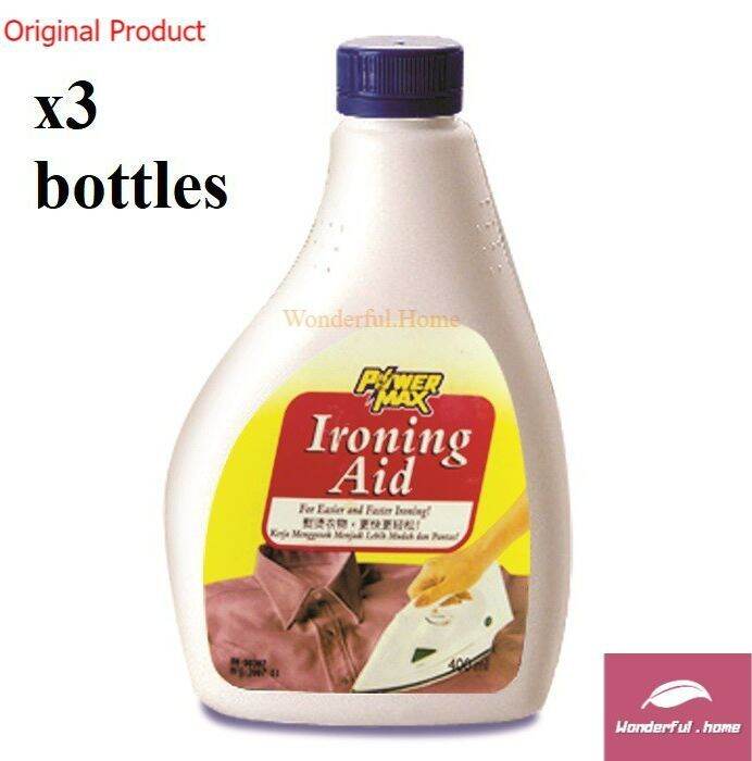 (x3 bottles) PowerMax Laundry Pre-wash & Ironing Aid Cosway | Lazada