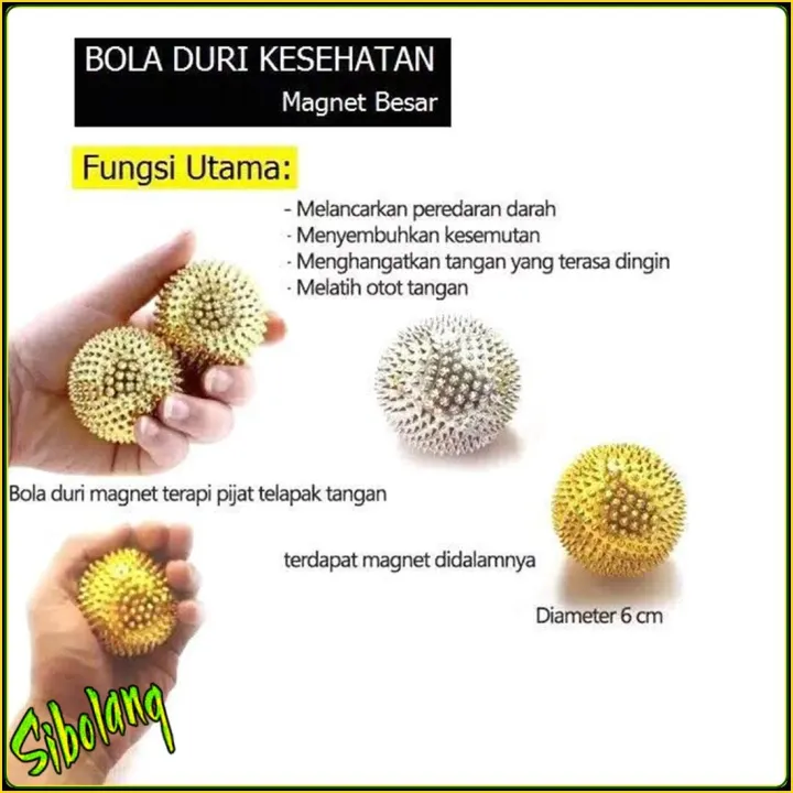 Bola magnet terapy | bola terapi tangan | bola untuk kesehatan tangan ...