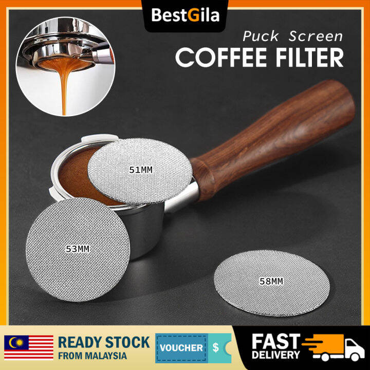 BestGila MALAYSIA 51/53/58MM Coffee Espresso Machine Filters Screen ...
