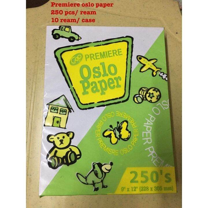 OSLO PAPER 9x12 250pcs | Lazada PH