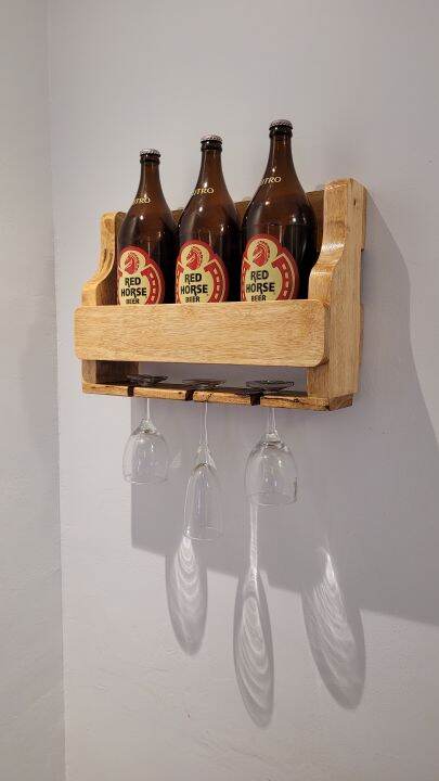 Wooden Mini Wine Rack Organizer | Lazada PH