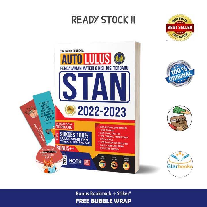 Auto Lulus Stan 2022-2023 - Penerbit Garda | Lazada Indonesia
