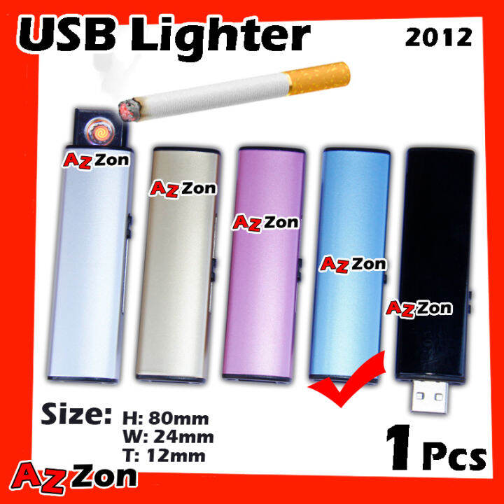 USB Lighter Smart Lighter Recharge Lighter - Blue | Lazada