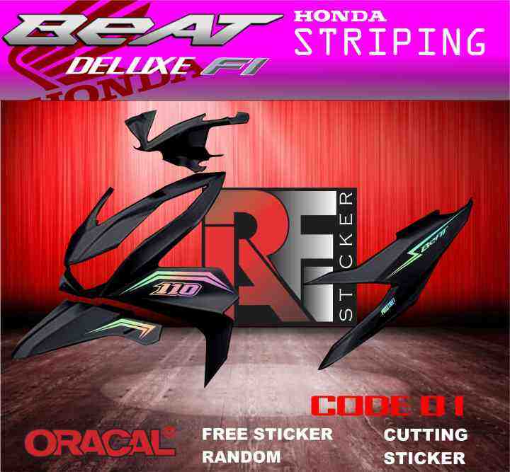 STRIPING BEAT 01 GRAFIS SIMPEL LIS BODY BEAT DELUXE | Lazada Indonesia