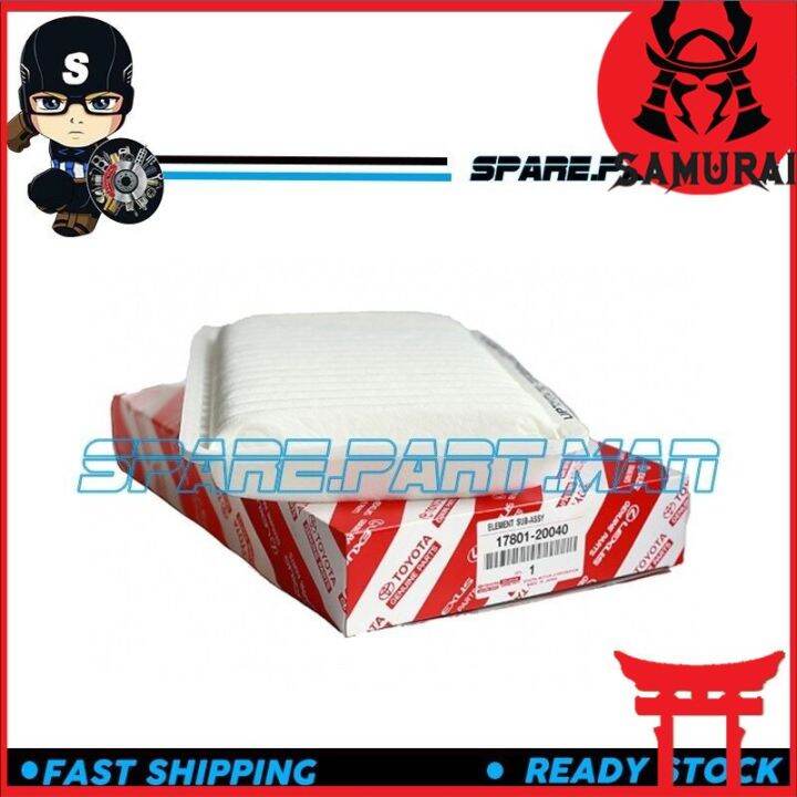 AIR FILTER TOYOTA CAMRY ACV30 HARRIER ACU30 (17801-20040) | Lazada
