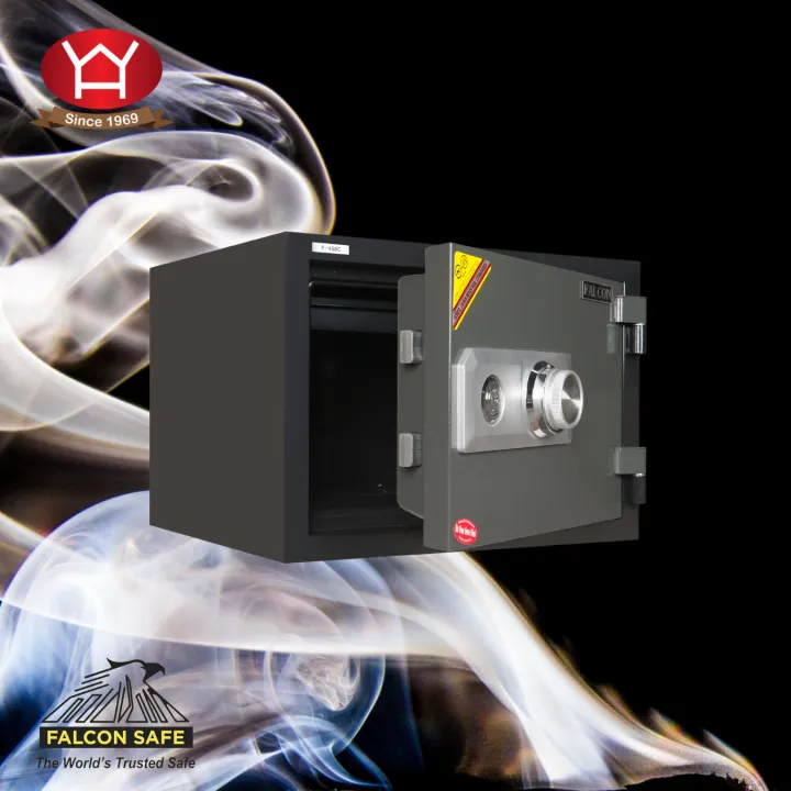 Falcon Solid H58 C/E Keylock & Combination Lock / Electronic Lock (57KG) Safebox Safety Box ...