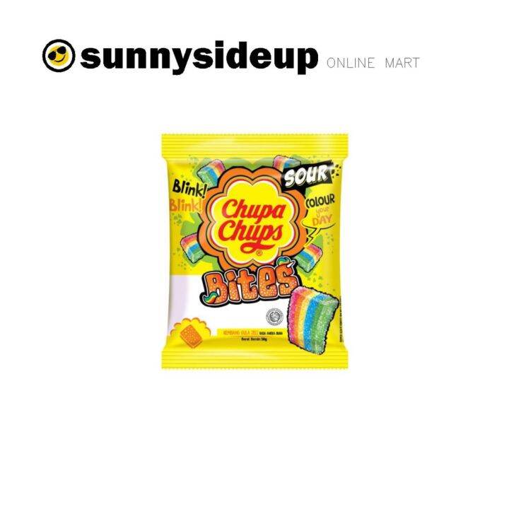 [SUNNY] Chupa Chups Sour Bites Candies 80g | Lazada