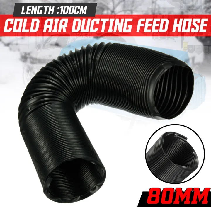 1M 80mm Car Engine Flexible Air hose Air IntakePipe Inlet Hose Tube Car ...