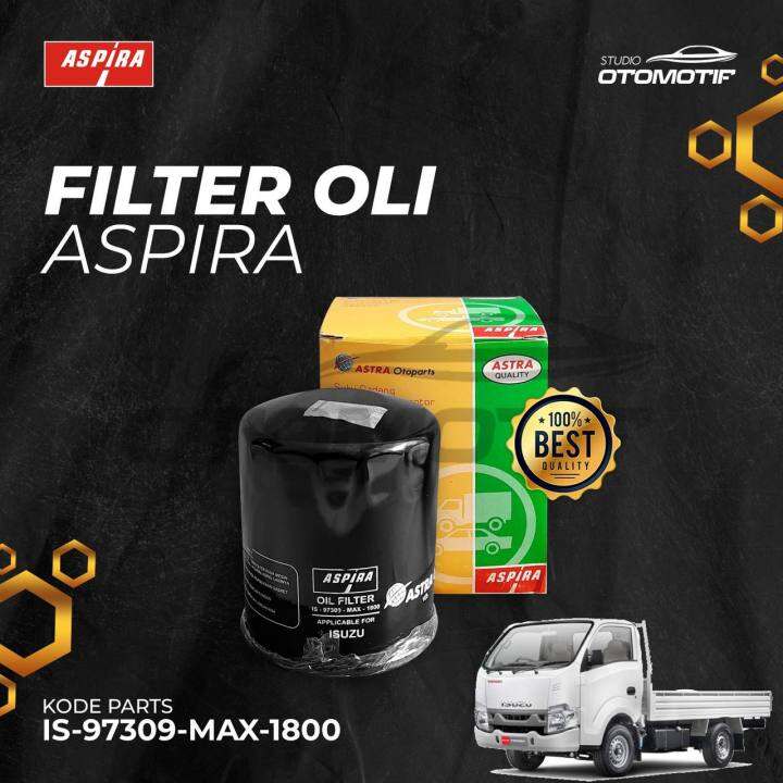 ASPIRA FILTER OLI ISUZU TRAGA IS-97309-MAX OIL FILTER | Lazada Indonesia