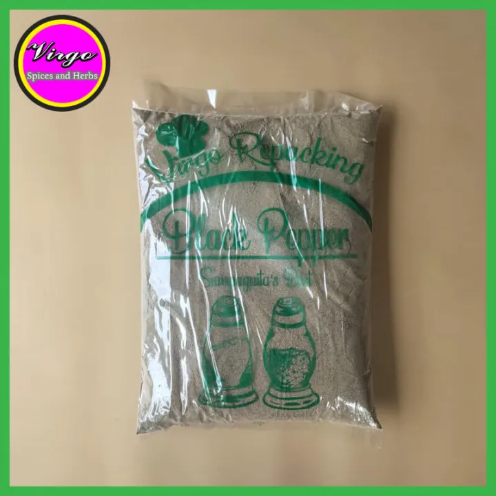 Virgo Spices and Herbs Pure Black Pepper Powder (Paminta Durog) 1 ...